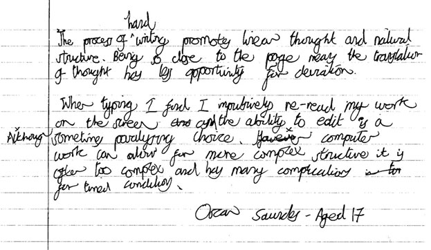 Why is Handwriting Important?